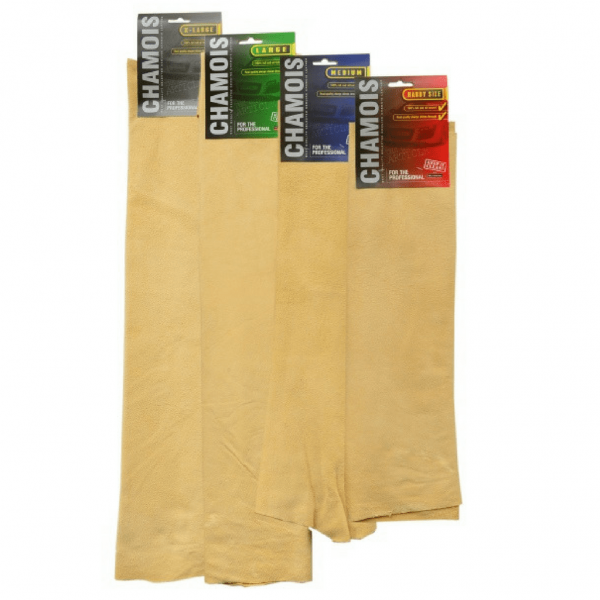 Large Genuine Chamois Leather Plain 106cm x 106cm