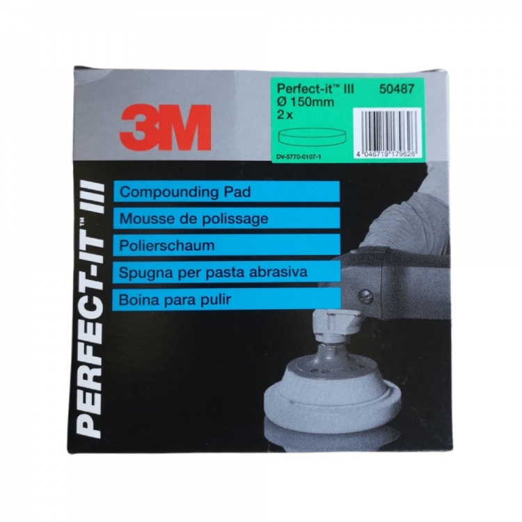 3M Perfect-It III Compounding Pad Green 150mm