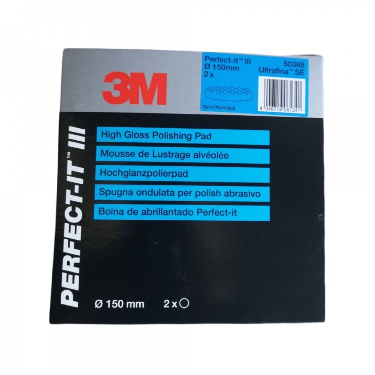 3M Perfect-It Ultrafina Polishing Pad Blue 150mm