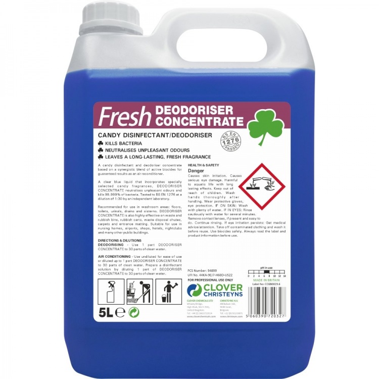 Clover Chemicals Fresh Deodoriser Concentrate 223