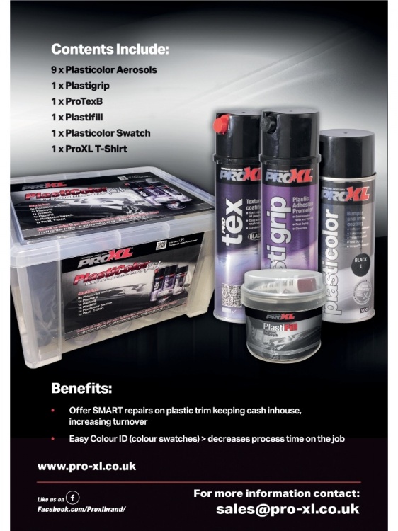 PROXL - PlastiColour Bumper Repair Kit