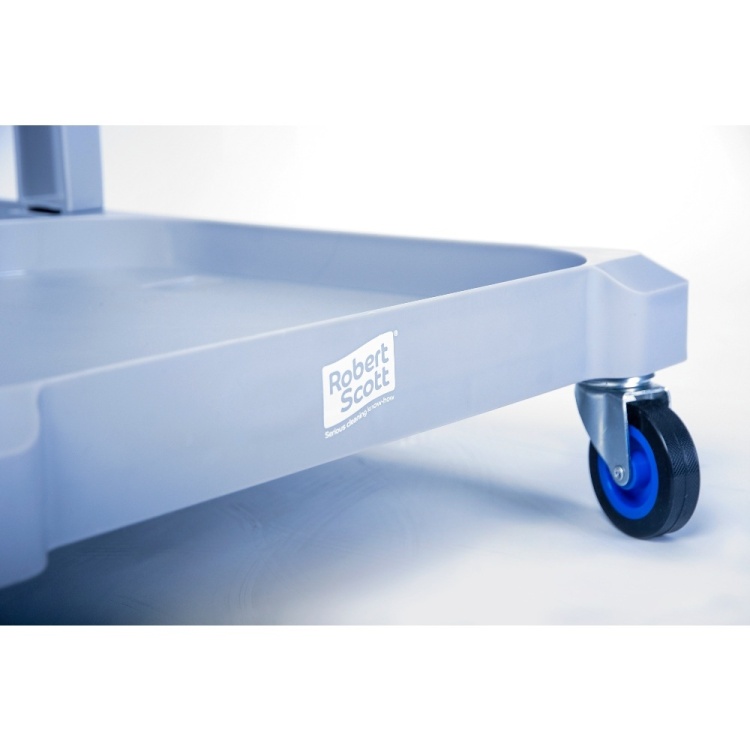 Eco Janitorial Cleaning Trolley Made from Recycled Plastic