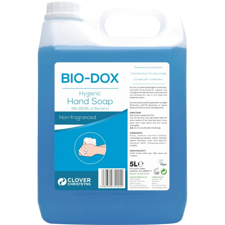 Clover Chemicals Bio-Dox Bactericidal Hand Cleaner 213