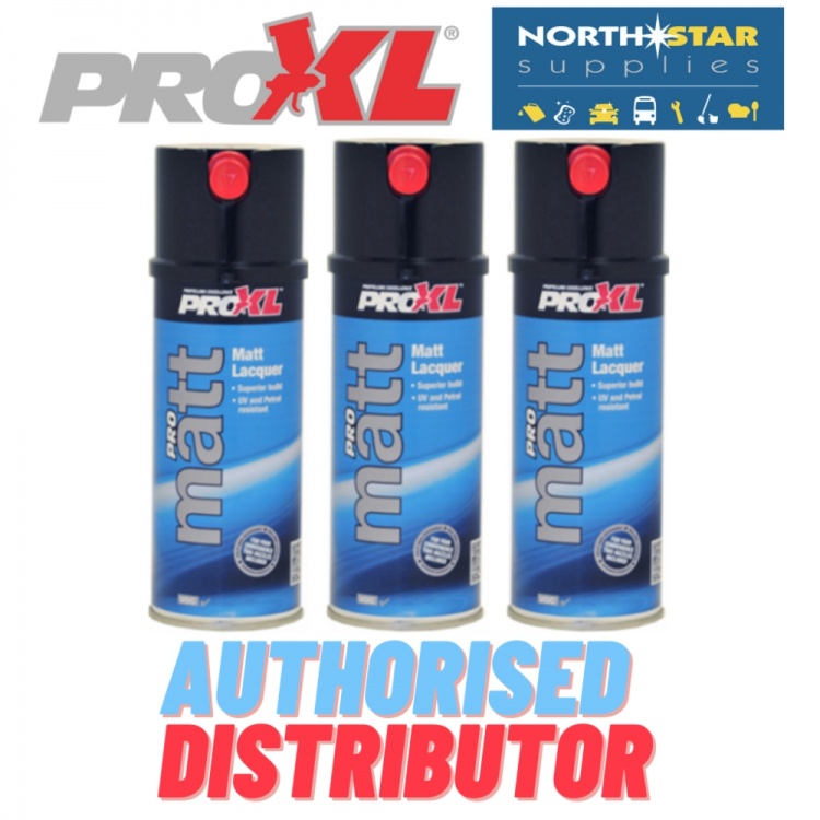 PROXL - Promatt Aerosol 400ml - 1K Matt Lacquer Finish
