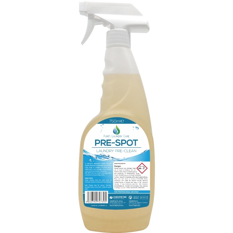 Christeyns Clover Puriti Pre-Spot Laundry Pre-Clean (375)