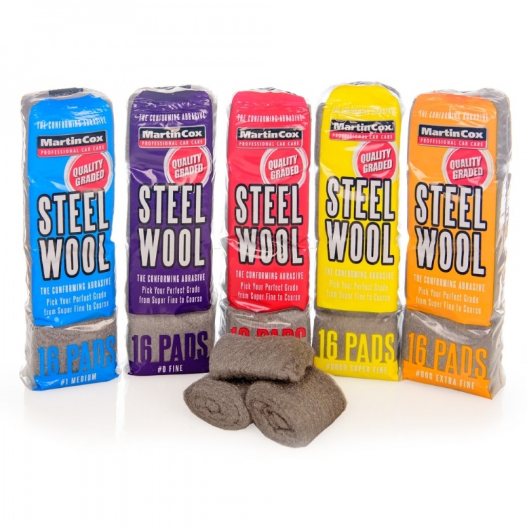 Steel Wool Grade 0000 Super Fine - 240g Bag 16 - MOGG162