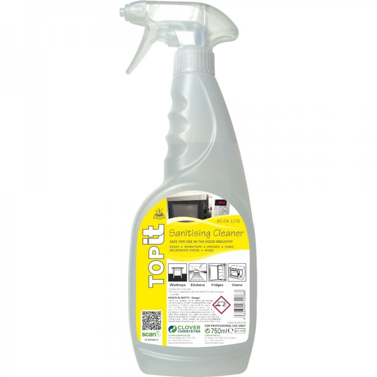 Clover Chemicals Topit Multi Surface Sanitising Cleaner 244